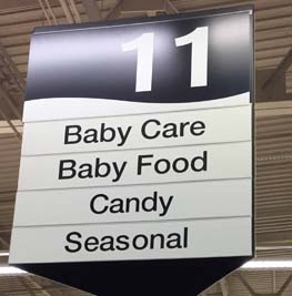 #TipsForNewPeds The baby aisle